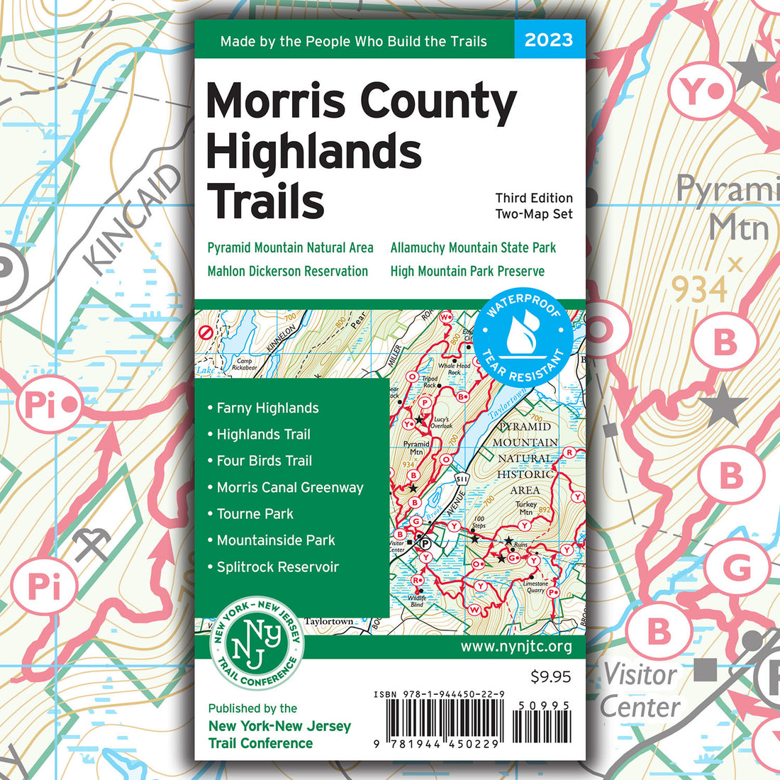 Morris County Highlands Trails Map – New York-New Jersey Trail Conference